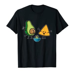 Pooping Avocado Tortilla Chip guacamole Poop Turd Vegan T-Shirt