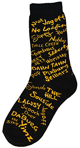 Pittsburghese Socks (Black)