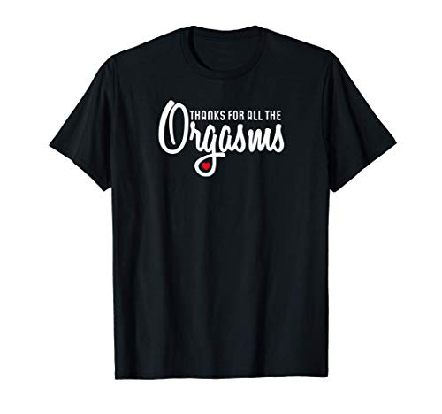 Thanks For All The Orgasms Love T-Shirt