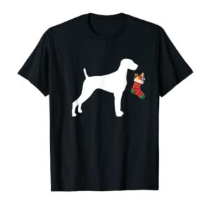 Weimaraner Christmas Stocking Stuffer Dog T-Shirt