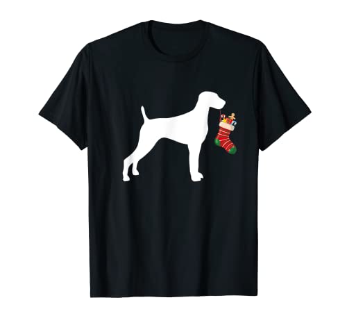 Weimaraner Christmas Stocking Stuffer Dog T-Shirt