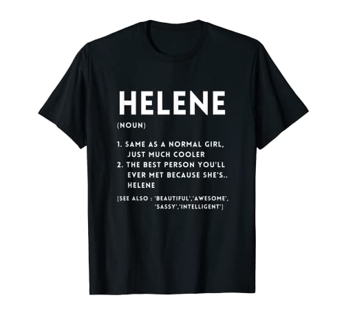 HELENE Definition Funny Personalized Name For Best Helene T-Shirt