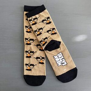 Humor Me Groucho Marx Socks Kids,Womens & Mens Novely, Funky, Crazy, Funny Humor Me Medium