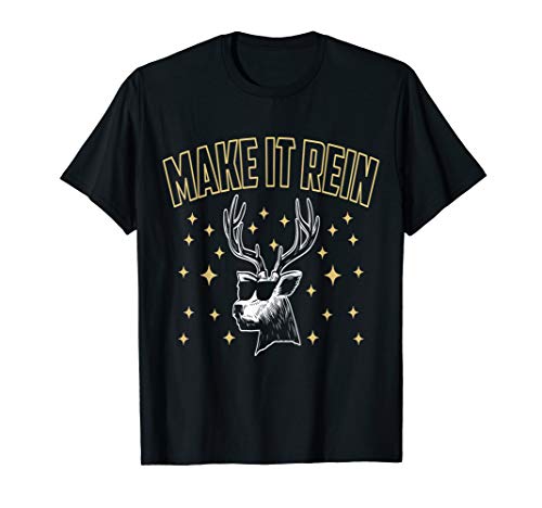 Christmas Reindeer Funny Pun T-Shirt