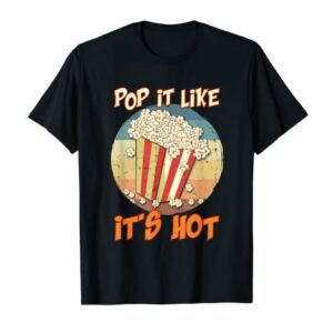 Popcorns Set Popcorns Kit Popcorns Rices Popcorns Tub T-Shirt