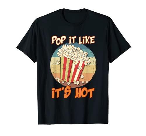 Popcorns Set Popcorns Kit Popcorns Rices Popcorns Tub T-Shirt