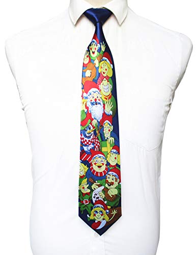 JEMYGINS Original 4PCS One-off Christmas Tie Mens and boys Necktie for Festival (7)