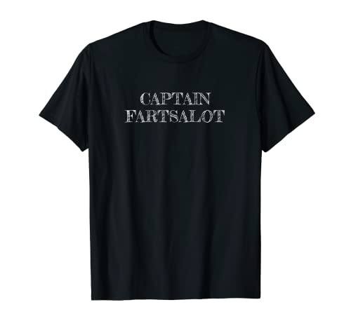 Captain Fartsalot Fart Funny Dad Stinky Child Fathers shirt