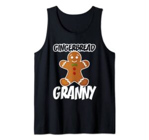 gingerbread granny christmas stocking stuffer tank top