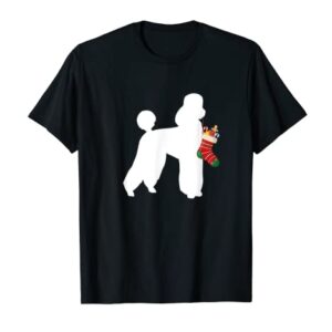 Poodle Christmas Stocking Stuffer Dog T-Shirt