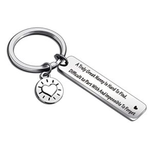 asanhao nanny retirement keychain child caregiver keychain caretaker keychain child care gift giver gift daycare jewelry childminder keychain babysitter jewelry daycare gift nanny keychain