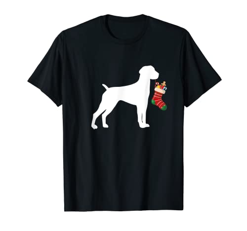 German Shorthaired Pointer Christmas Stocking Stuffer Dog T-Shirt