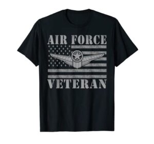 veteran us air force – american flag veterans mens top t-shirt