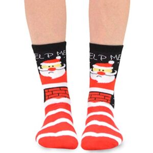 TeeHee Christmas Holiday 12-Pack Gift Socks for Men with Gift Box (Holiday-C)