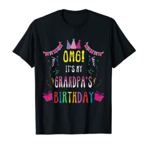 Happy Birthday Grandpa T-Shirt