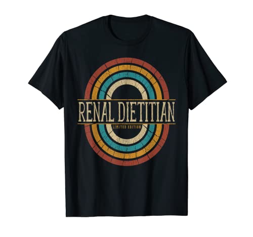 Renal Dietitian Vintage Retro T-Shirt