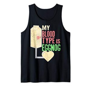 christmas eggnog funny quote joke tank top