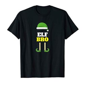 Elf Bro | Brother Stocking Stuffer Gift | Funny Christmas T-Shirt