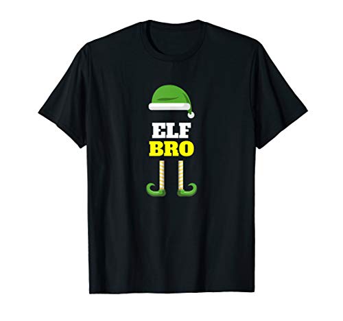 Elf Bro | Brother Stocking Stuffer Gift | Funny Christmas T-Shirt