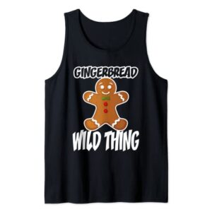 Gingerbread Wild Thing Christmas Stocking Stuffer Tank Top