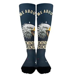 agrey womens trouser socks biden tube men sock athletic crew socks fashionable askk me about my feminist agendaa knee high boot socks men’s