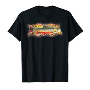 Brook Trout Fishing Graphic T-Shirt