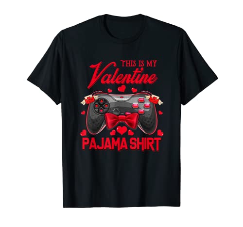 This Is My Valentine Matching Family Gaming Gamer Boy T-Shirt