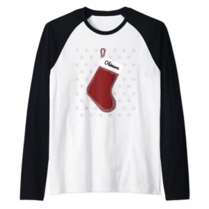 Okinawa Christmas Stocking Stuffer Okinawa Japan Raglan Baseball Tee