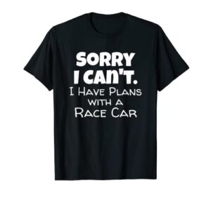 funny race car dirt track racing lover fan t-shirt