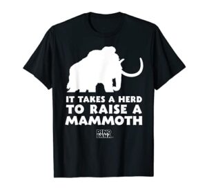 dino dana: white mammoth shirt