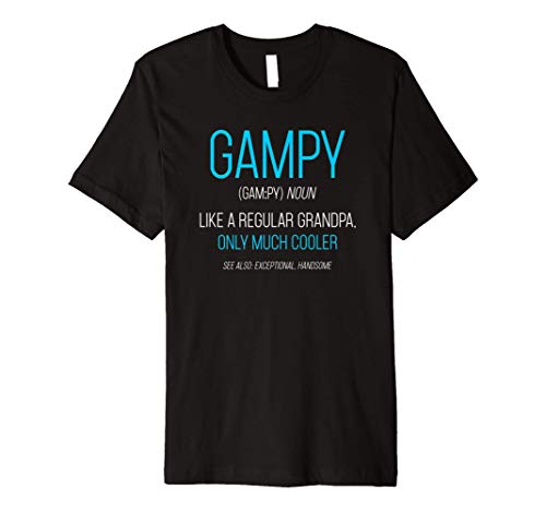 Mens Gampy Gift: Like A Regular Grandpa Definition Cooler Premium T-Shirt