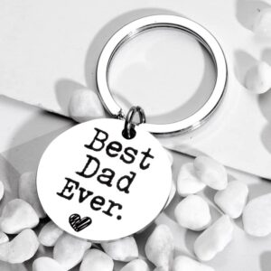 Daddy Gifts Keychain from Daughter Best Dad Ever Gifts for Dad Birthday Gift from Son Father's Day Gifts for Him