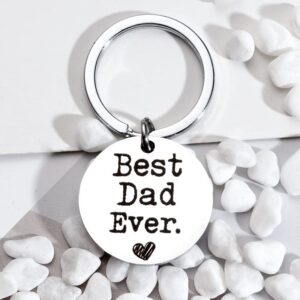 Daddy Gifts Keychain from Daughter Best Dad Ever Gifts for Dad Birthday Gift from Son Father's Day Gifts for Him