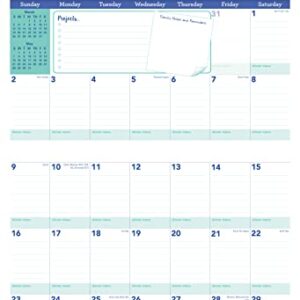 2023 Amy Knapp's Big Grid Family Organizer Wall Calendar: 17-Month Giant Fridge Planning Calendar for Mom with Stickers (Thru December 2023) (Amy Knapp's Plan Your Life Calendars)