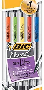 BIC Mechanical Pencil, Medium Point, 0.7mm, 5 ct