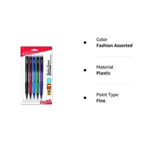 Twist-Erase EXPRESS Mechanical Pencil (0.7mm) Assorted Barrel Colors, 5-Pk