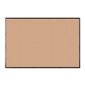 u brands cork bulletin board, 47 x 70 inches, black aluminum frame (2882u00-01)