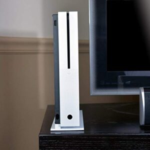 KlsyChry Vertical Stand for Xbox One S Console-White