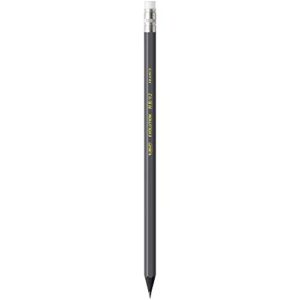 BIC Evolution Cased Pencil, 2 Lead, Gray Barrel, 24-Count