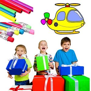 36 PCS Flexible Bendy Pencils,Colorful Soft Pencils with Erasers,Magic Bendable Pencils for Kids Gifts and Reward