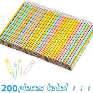 200 Pieces Llama Cactus Pencils Fun Pencil with Erasers for Children or Students as Great Party Favor,Reward and Novelty Gifts (200)