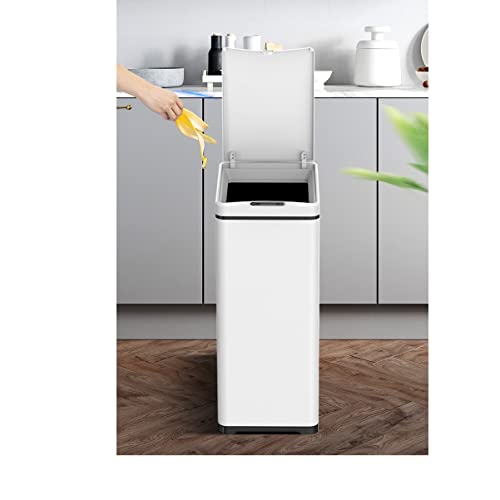 CXDTBH Intelligent Induction Trash Can Large Size Commercial Home Hotel Office Lobby Airport Storage Waste Bins Smart Kitchen