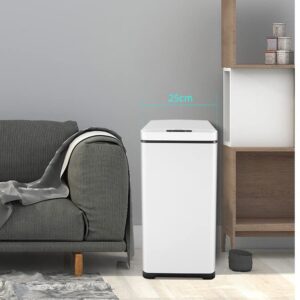 CXDTBH Intelligent Induction Trash Can Large Size Commercial Home Hotel Office Lobby Airport Storage Waste Bins Smart Kitchen