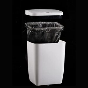 n/a 12L Smart Trash Can Automatic Induction Infrared Motion Sensor Dustbin Home Kitchen Bathroom Waste Garbage Bin White