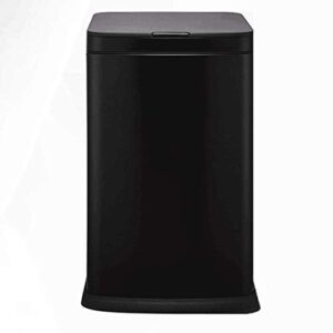 bbsj intelligent trash can sensor dustbin smart sensor waste bin home rubbish can for kitchen bathroom garbage (color : e, size : 15l)