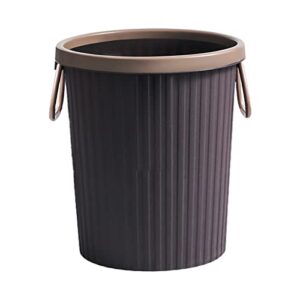 trash bin trash can wastebasket trash can with handle, large capacity garbage can wastebaskets for bathroom bedroom office kitchen living room garbage can waste bin (color : onecolor, size : m)