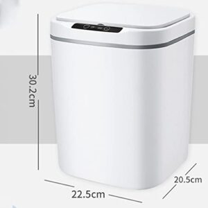 CXDTBH Touch-Free Trash Cans Smart Infrared Motion Sensor Waste Bin for Kitchen Bathroom Garbage Car Storage Box