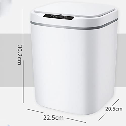 CXDTBH Touch-Free Trash Cans Smart Infrared Motion Sensor Waste Bin for Kitchen Bathroom Garbage Car Storage Box