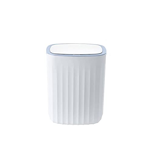 UNNIQ Trash can, Waterproof Sensor Trash Can, Bathroom Trash Bin with Lid, Office Touchless Garbage Can