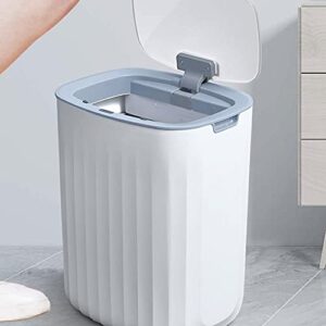 UNNIQ Trash can, Waterproof Sensor Trash Can, Bathroom Trash Bin with Lid, Office Touchless Garbage Can